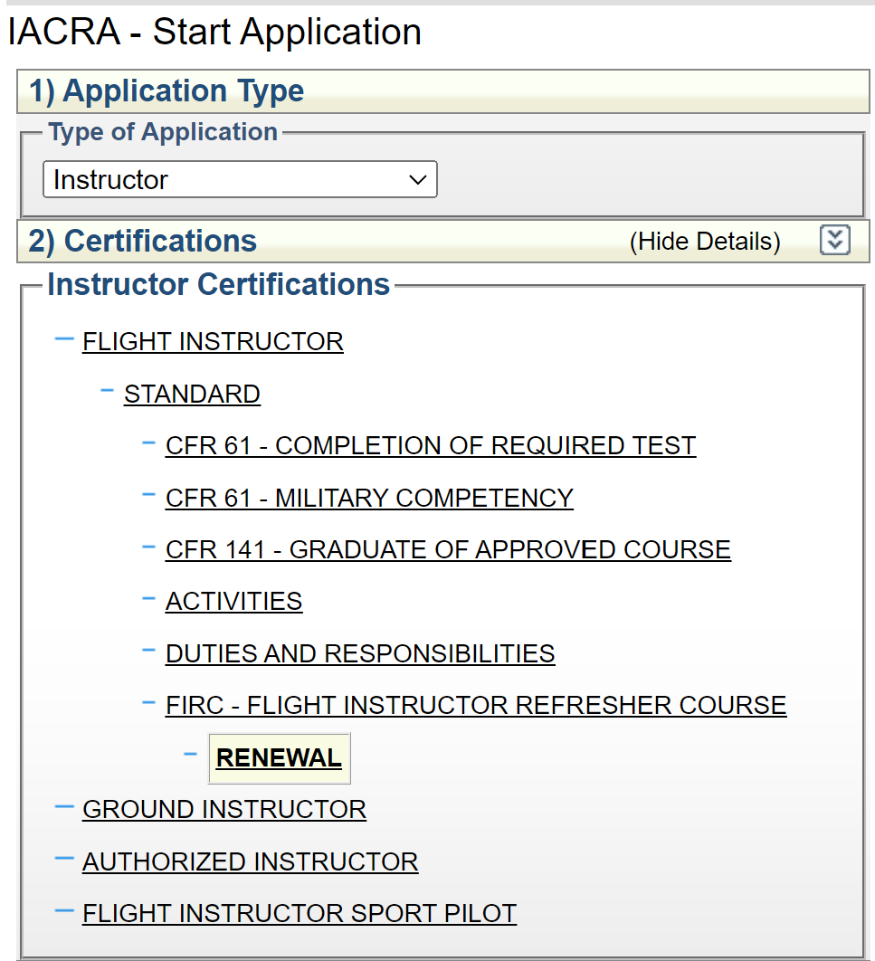 How To Use the FIRC ACR Paperless Renewal Service